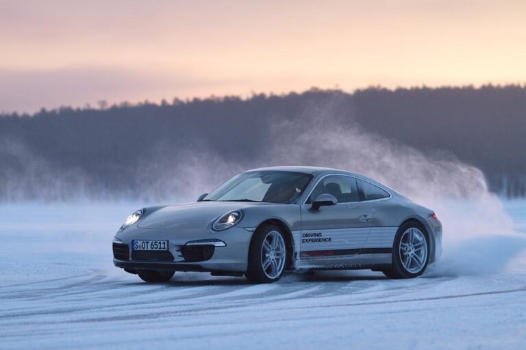 Arctic Circle Porsche Ice Driving - Ferdinand