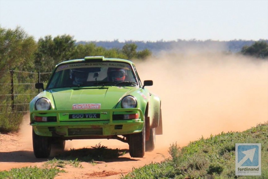 Tuthill Porsche 911s in top 5 on 2014 Sydney-London Marathon Rally