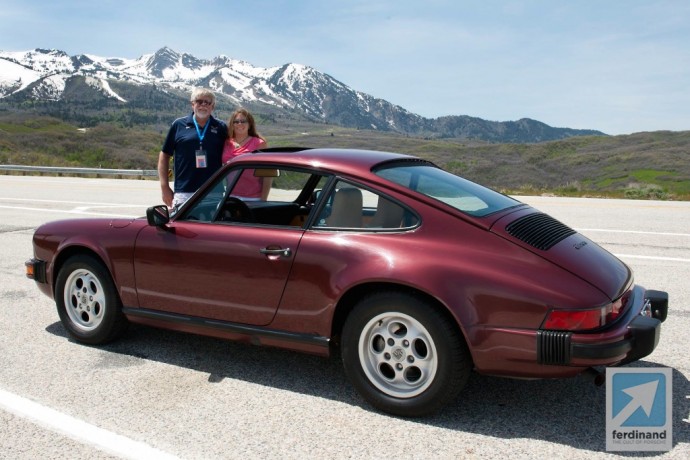 Porsche 911 3.2 Carrera in timewarp Ruby Red - Ferdinand
