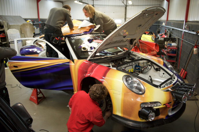 Three Porsche 911s for the 2015 Monte Carlo Rally - Ferdinand