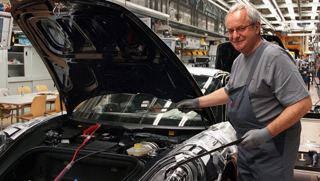 Spirit of Porsche on the Stuttgart Assembly Line - Ferdinand