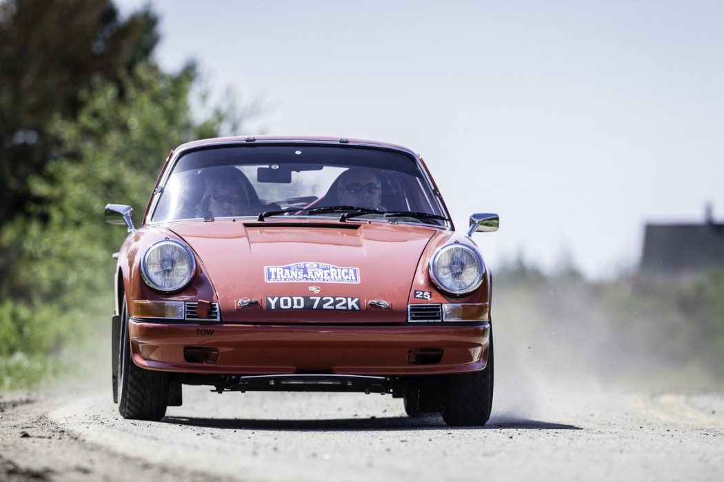 Classic Porsche 911s on Trans-America Rally - Ferdinand