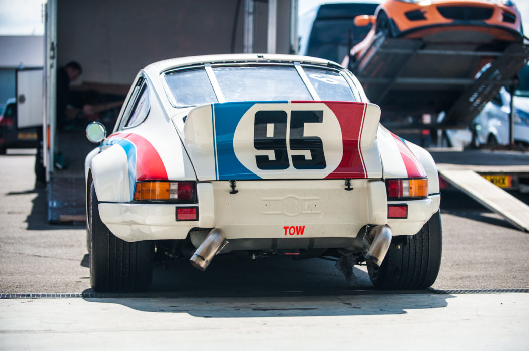 Testing with an original Brumos Porsche 911 RSR - Ferdinand